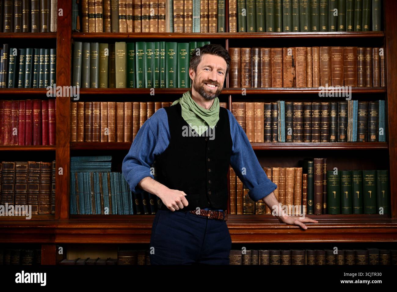 Sammy J poses for a photo at the Royal Society in Melbourne, Tuesday ...