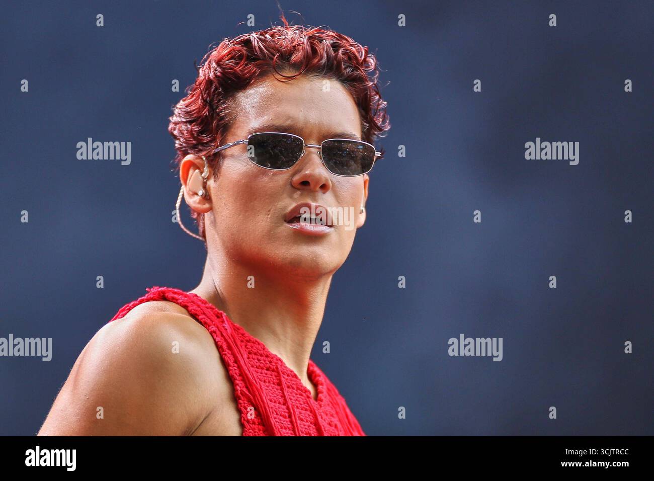 München, Bayern, Deutschland, 30.08.2025: Olympiapark: Superbloom ...