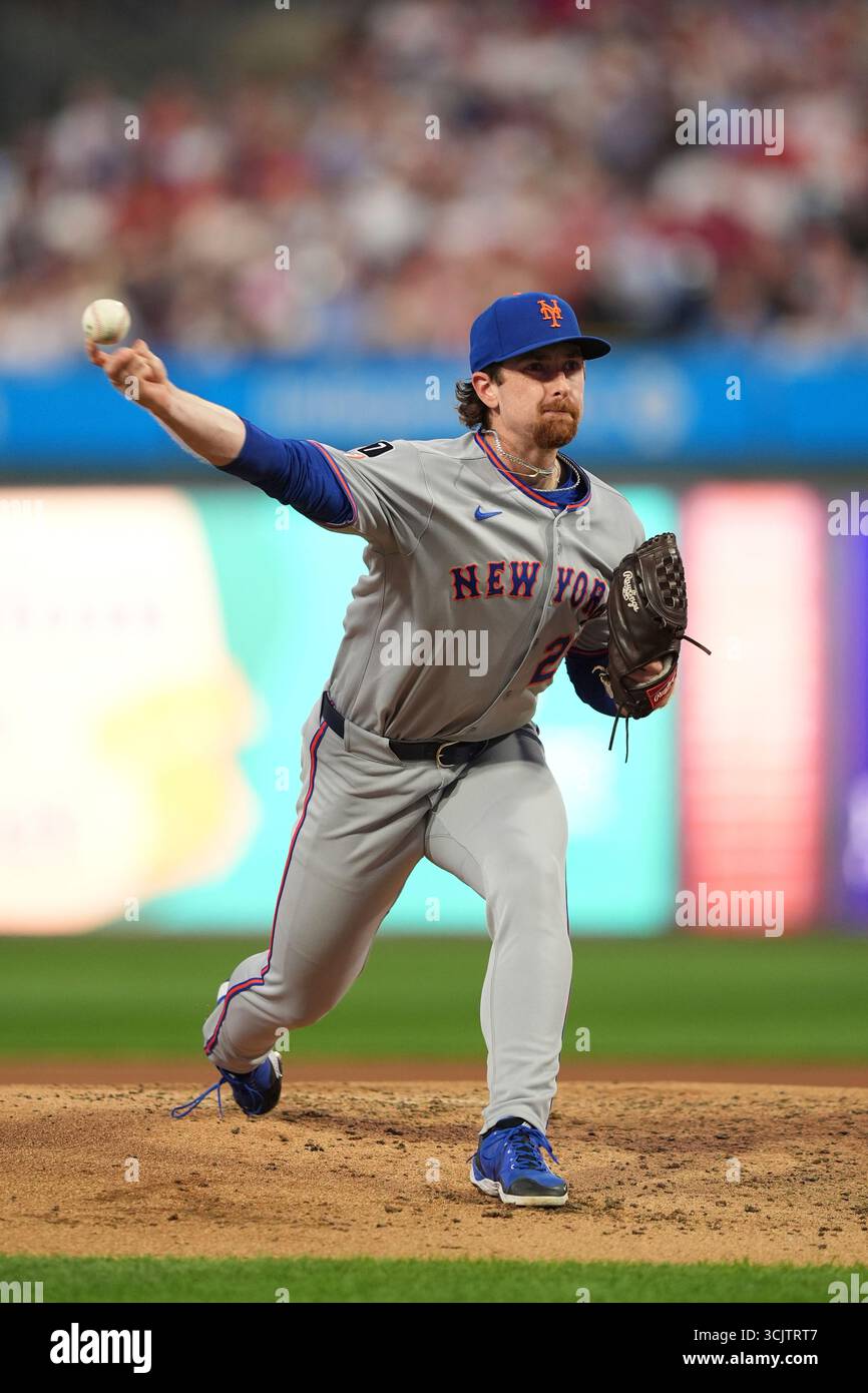 New York Mets' Nolan McLean plays during a baseball game Monday, Sept ...