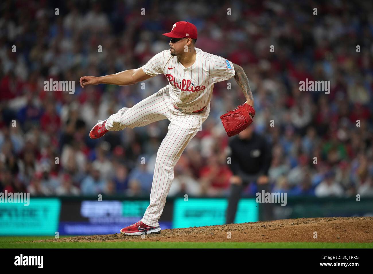 Philadelphia Phillies' Jhoan Duran plays during a baseball game Monday ...
