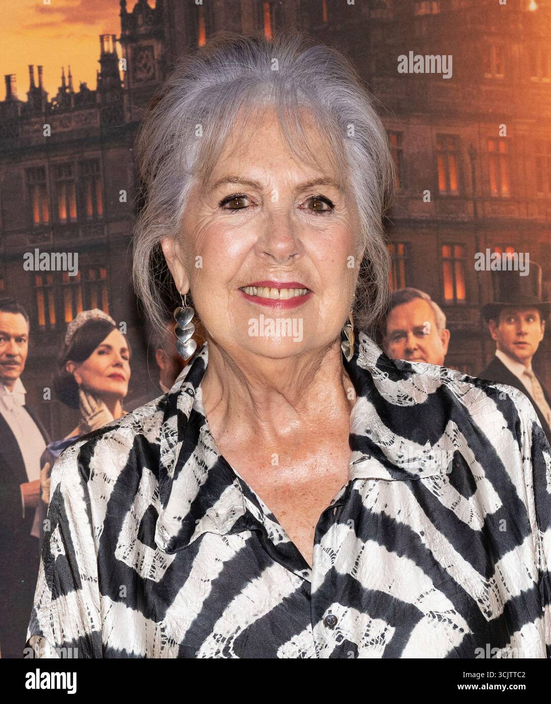 Penelope Wilton attends the premiere of "Downton Abbey: The Grand ...