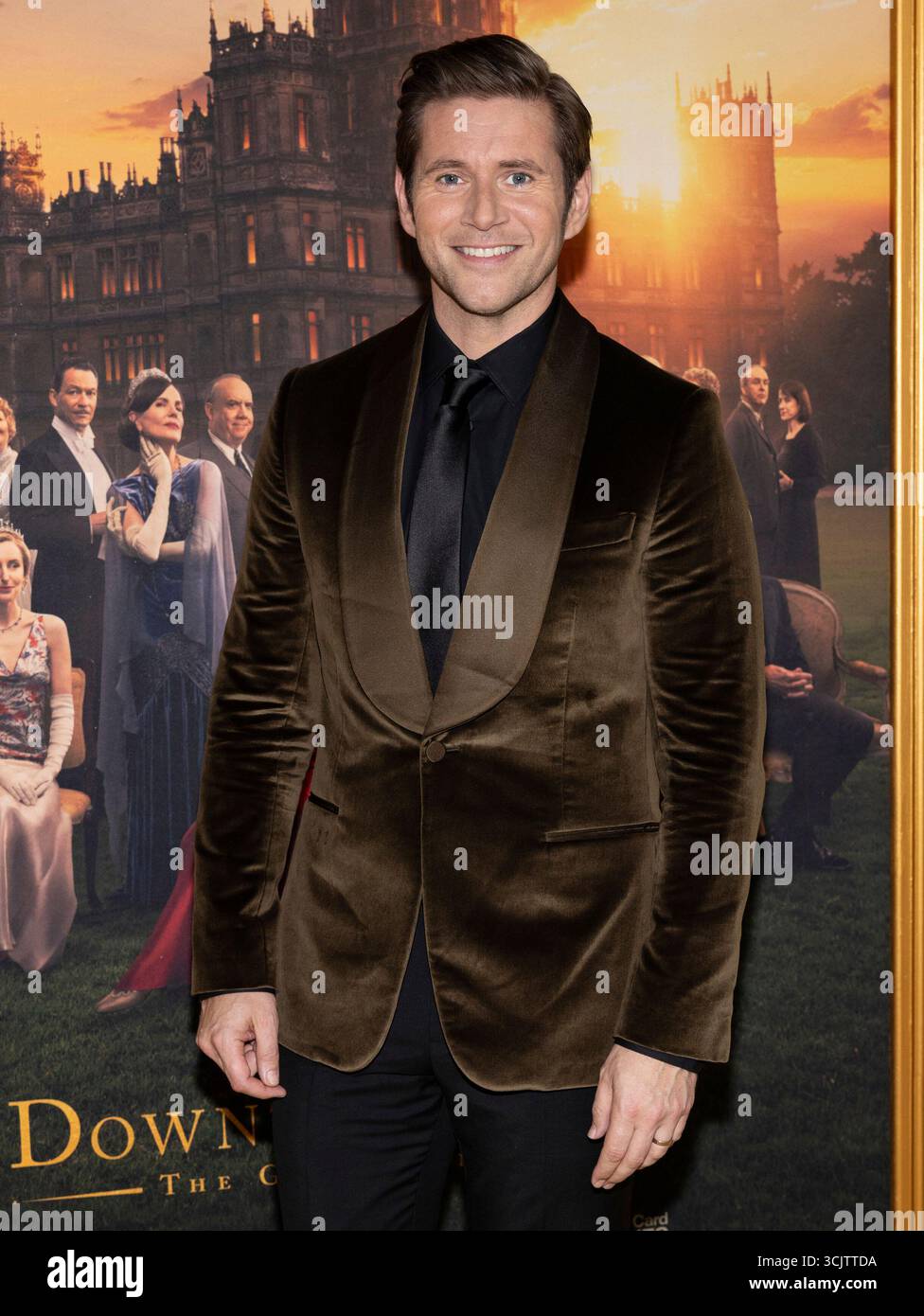 Allen Leech attends the premiere of "Downton Abbey: The Grand Finale ...