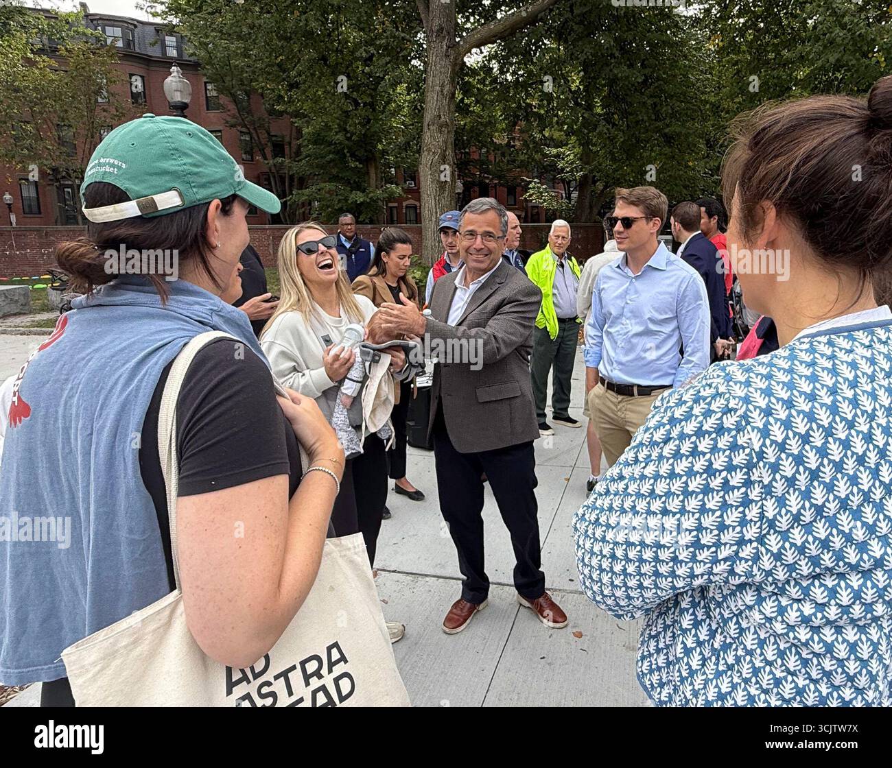 September 8, 2025, South End Neighborhood of Boston, Massachusetts, USA ...