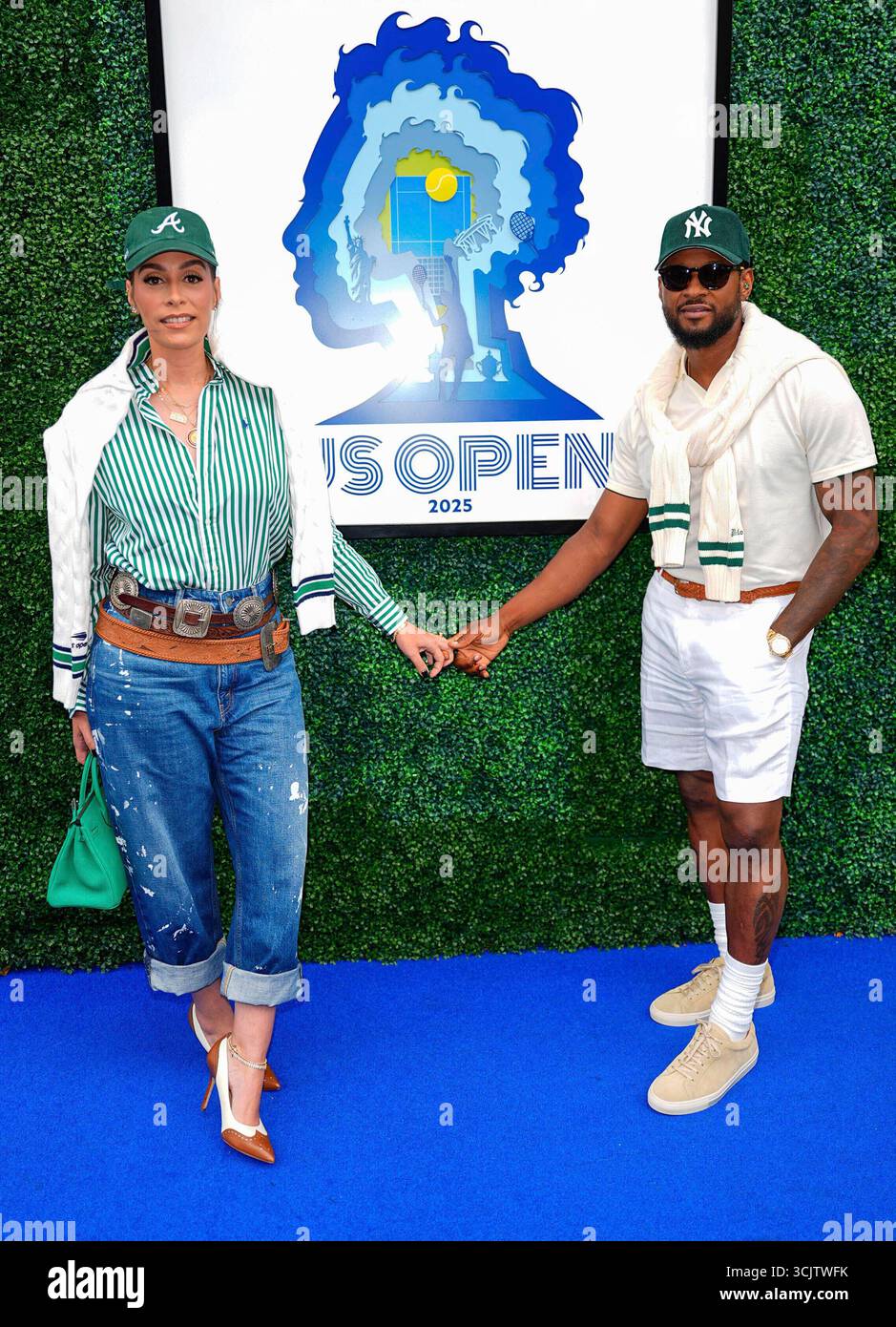 Photo by: zz/XNY/STAR MAX/IPx 2025 9/7/25 Jennifer Raymond and Usher ...