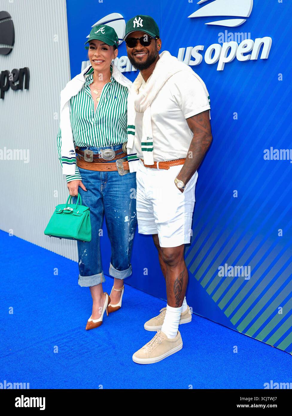 Photo by: zz/XNY/STAR MAX/IPx 2025 9/7/25 Jennifer Raymond and Usher ...