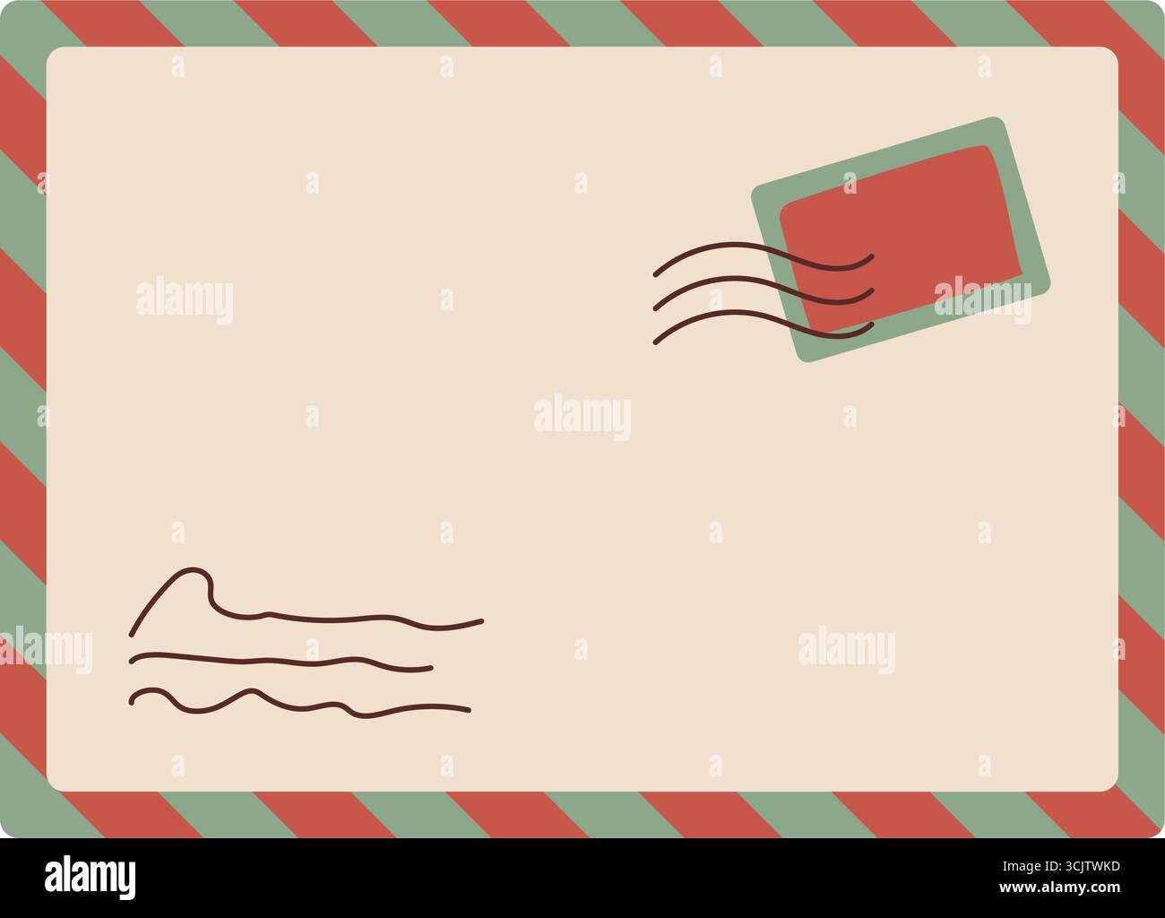 Mail delivery flat icon Stock Vector Images - Alamy