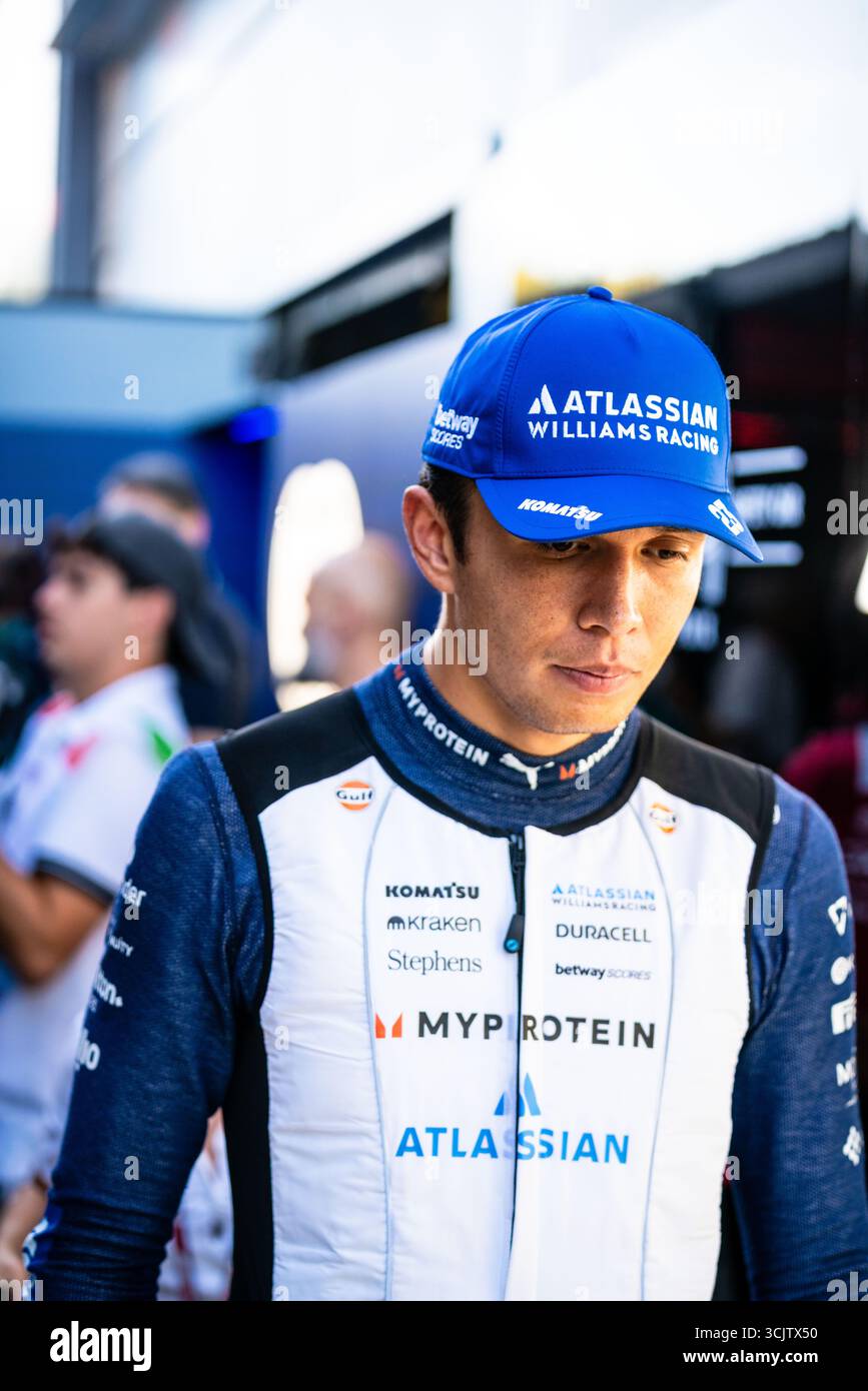 Monza, Italy. 06th Sep, 2025. Atlassian Williams Racing F1 Team's ...