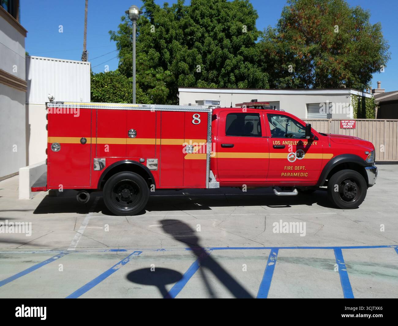 Los Angeles, California, USA 8th September 2025 LAFD Fire Dept ...
