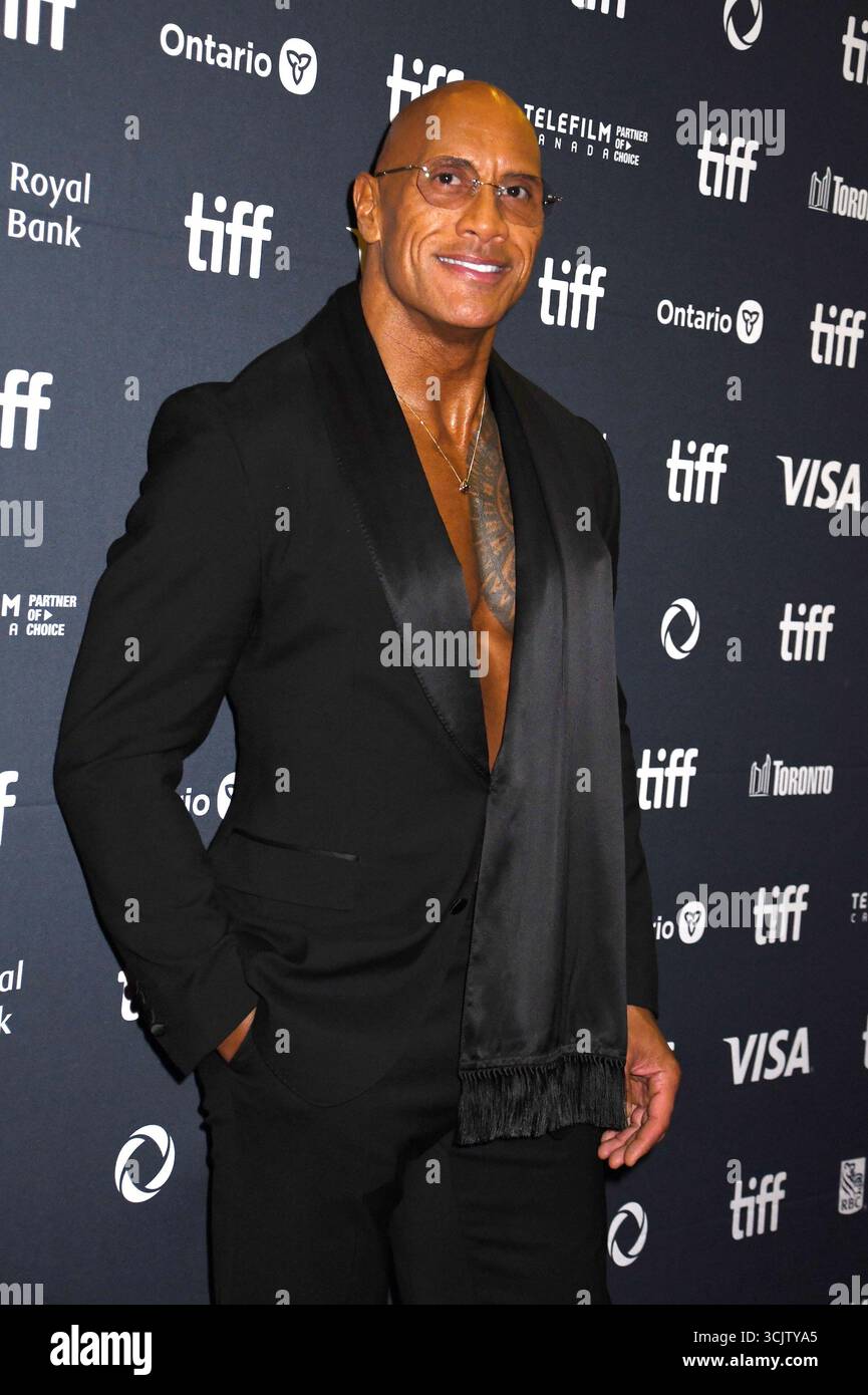 TORONTO, CA - SEPTEMBER 8: Dwayne Johnson at the 50th Toronto ...