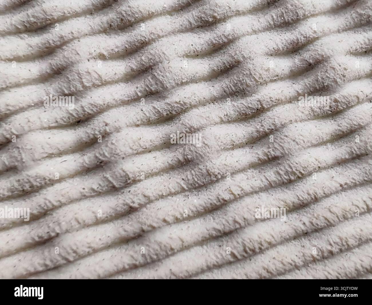 Detailed Close-up of a White Shoe Midsole with a Ribbed Texture ...