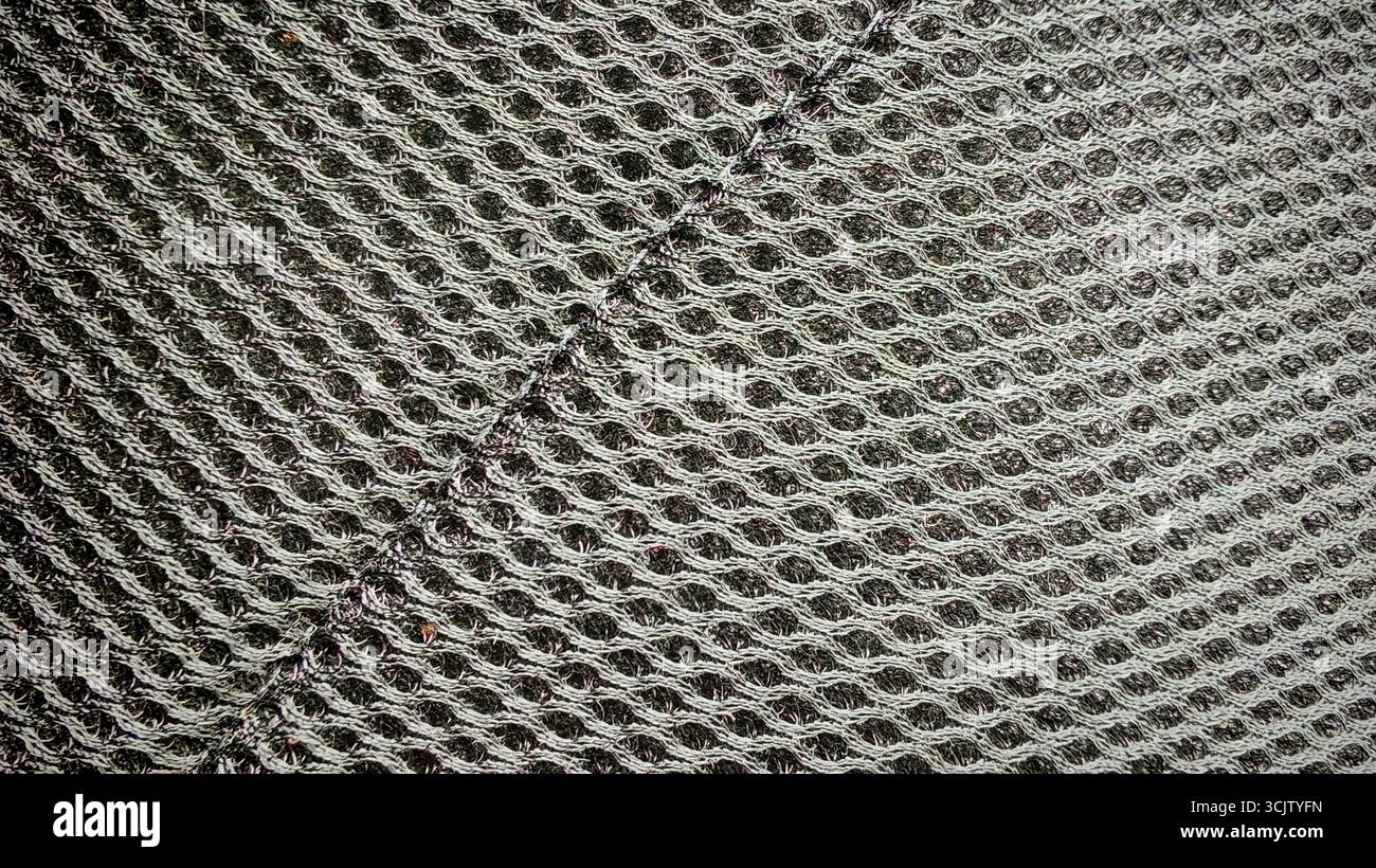 Air Mesh Fabric Texture on a Backpack Back Panel Stock Photo - Alamy