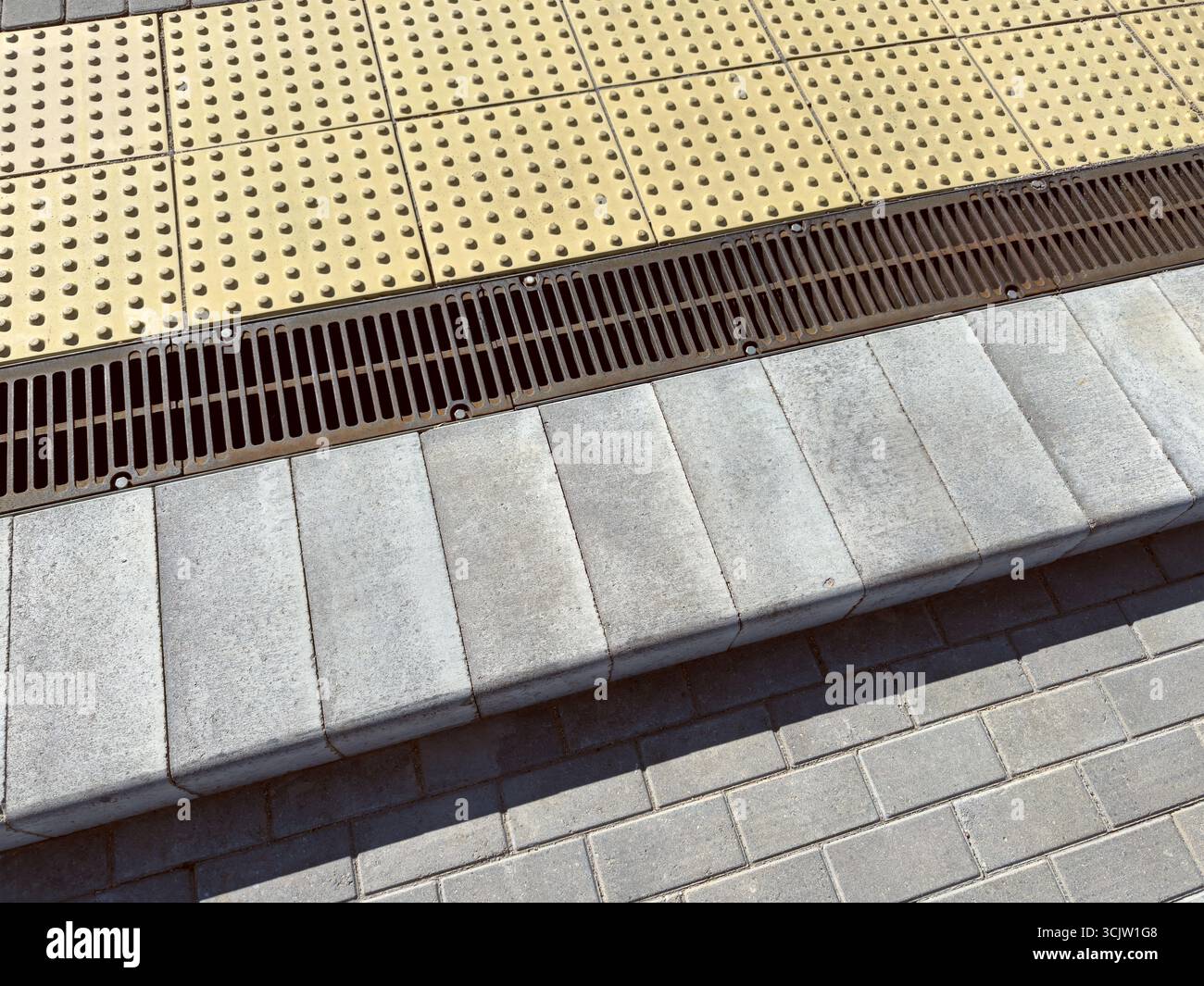 Tactile paving steps hi-res stock photography and images - Alamy