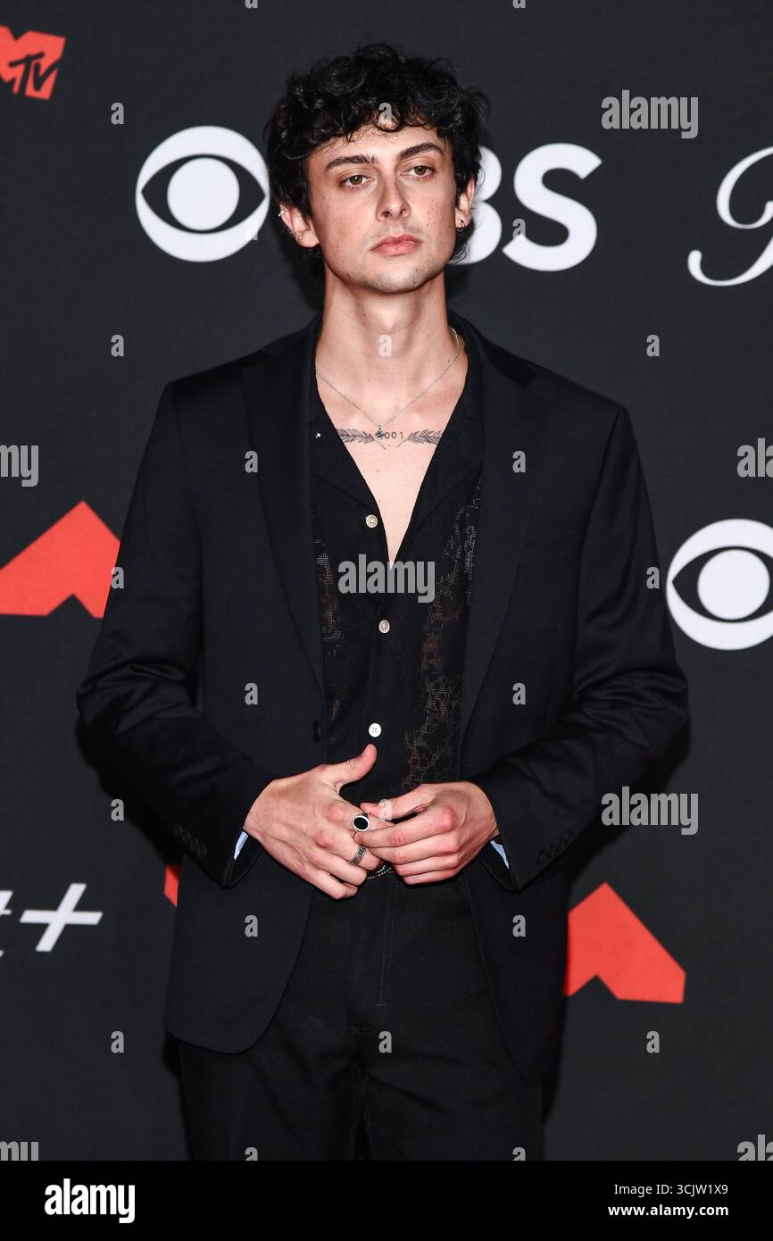 Zach Hood walking on the red carpet at the 2025 MTV Video Music Awards ...
