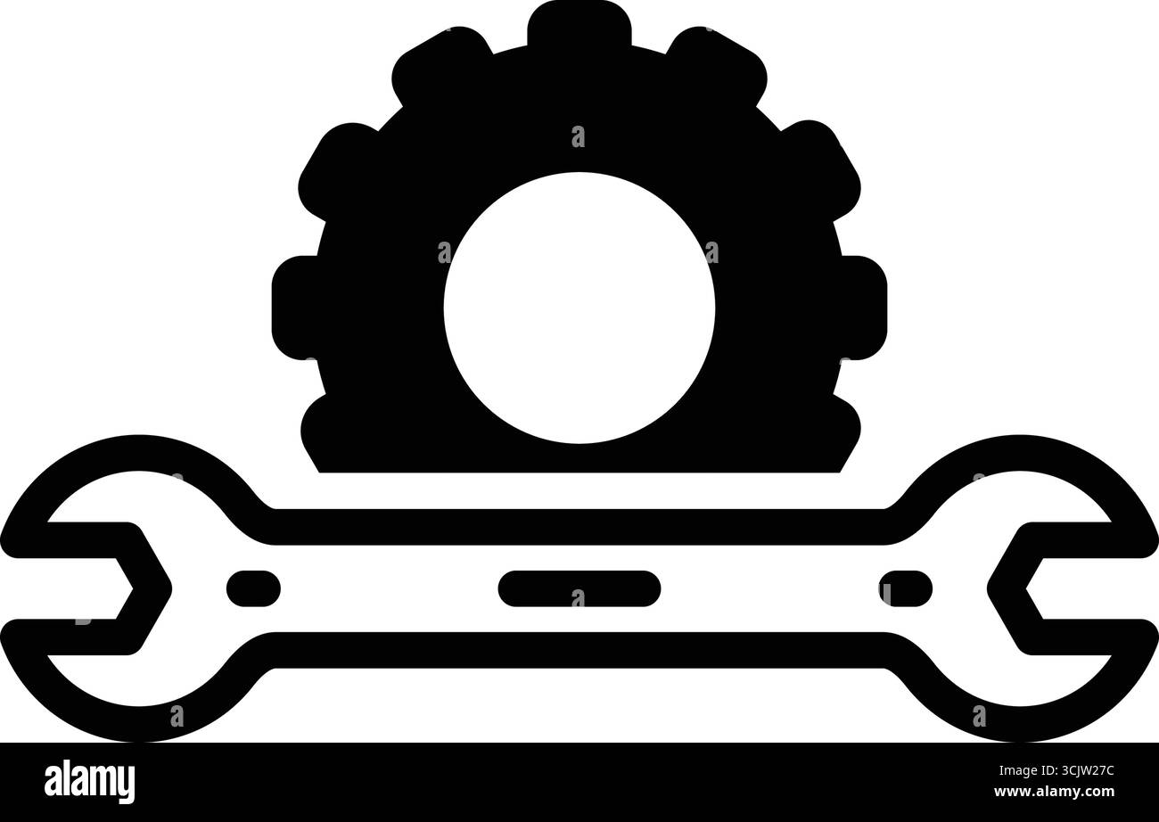 Icon management tools Black and White Stock Photos & Images - Alamy