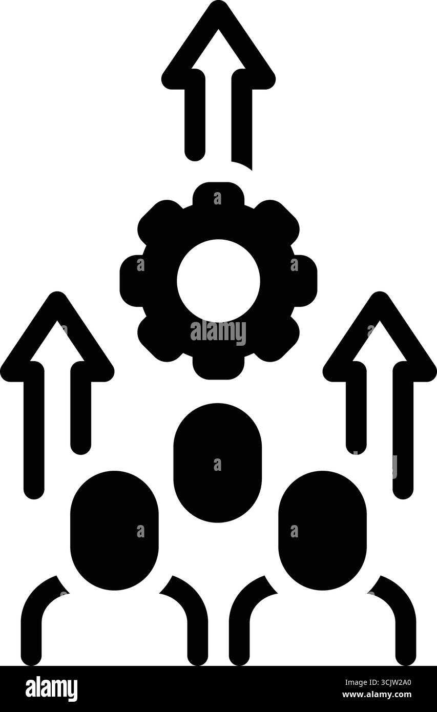 Leadership and development Stock Vector Images - Alamy