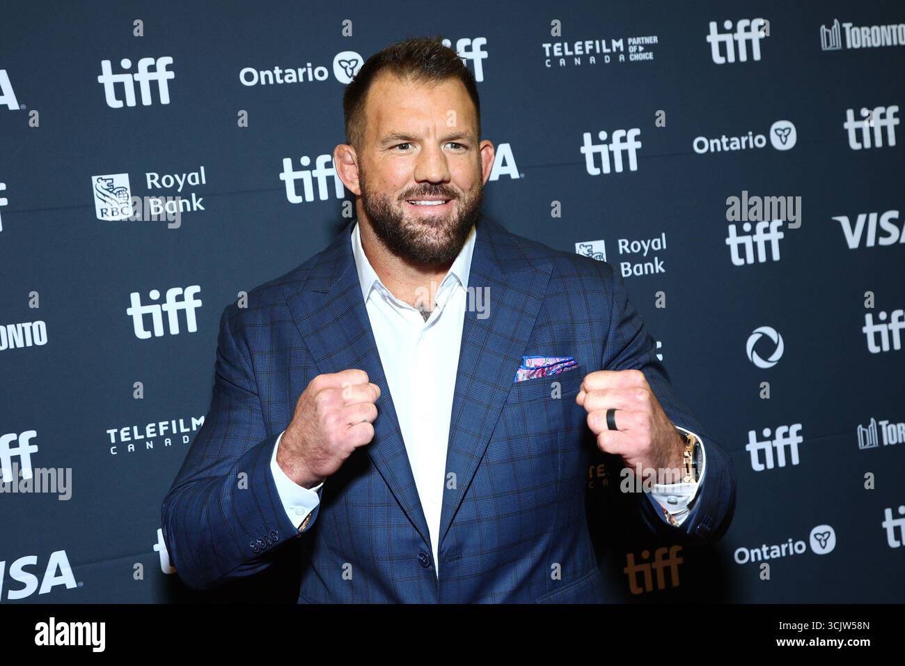 Ryan Bader at arrivals for THE SMASHING MACHINE Premiere at the Toronto ...