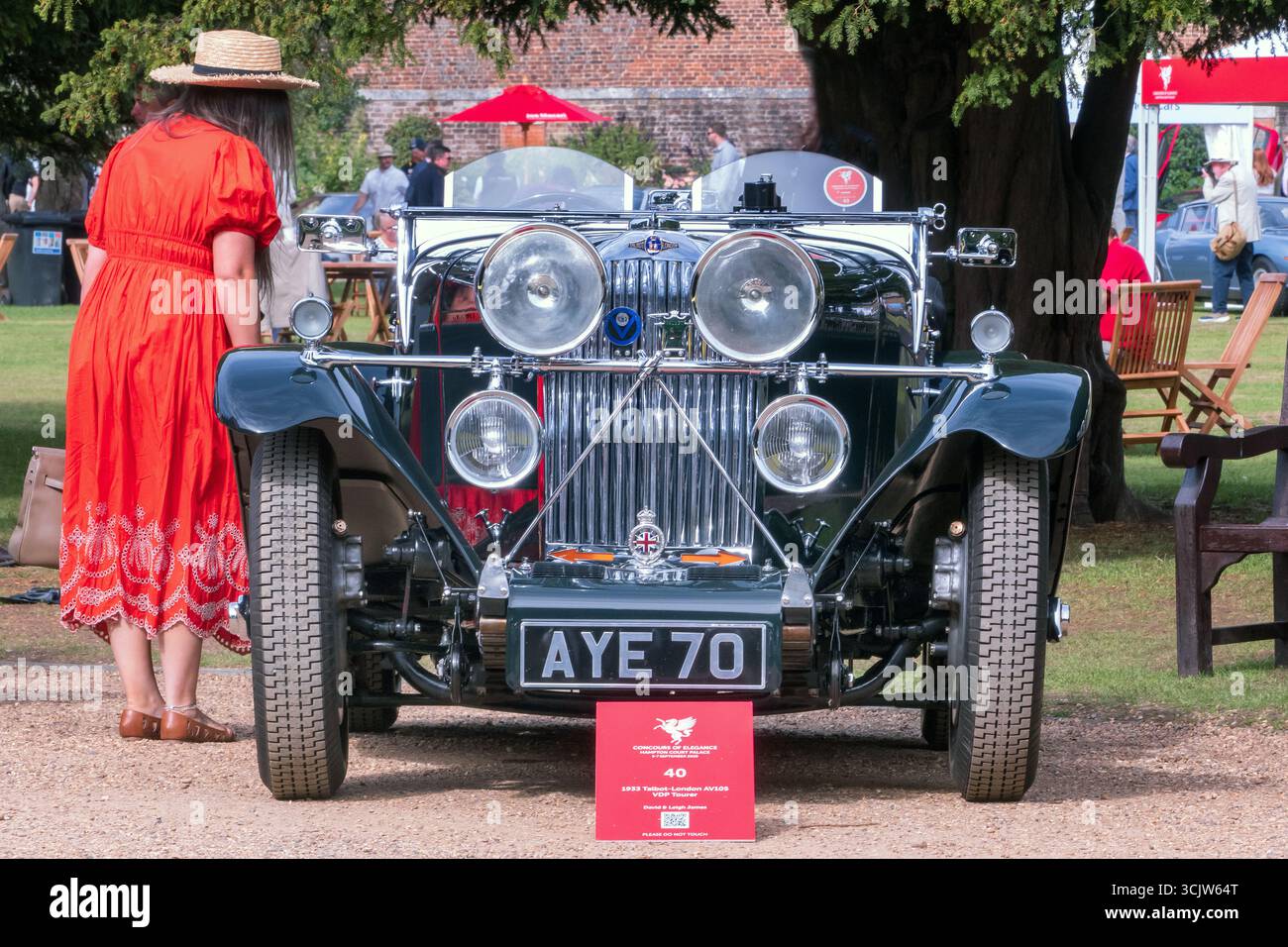 1933 Talbot-London AV105 VDP Tourer at the 2025 Concours of Elegance at ...