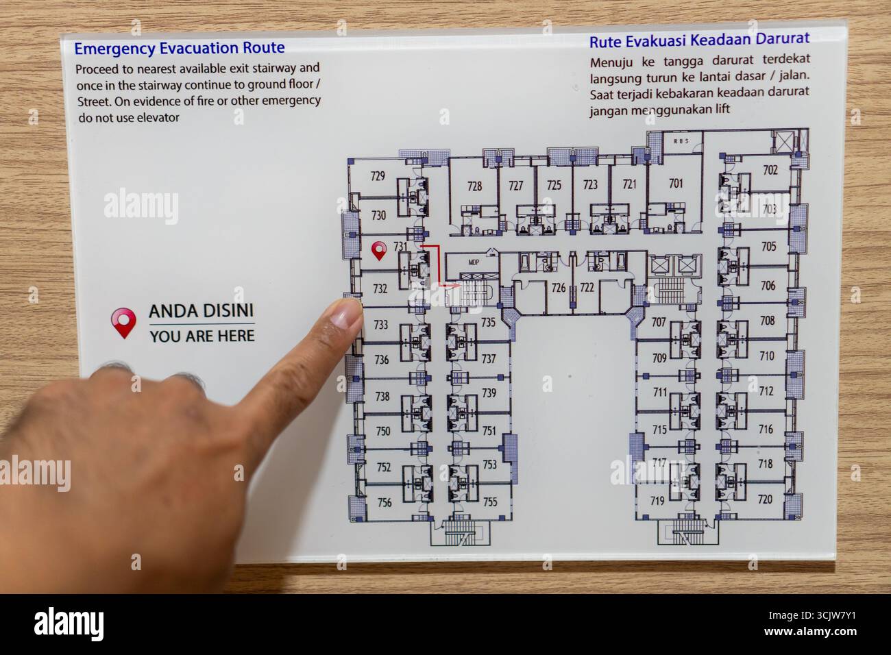 Emergency route map hi-res stock photography and images - Alamy