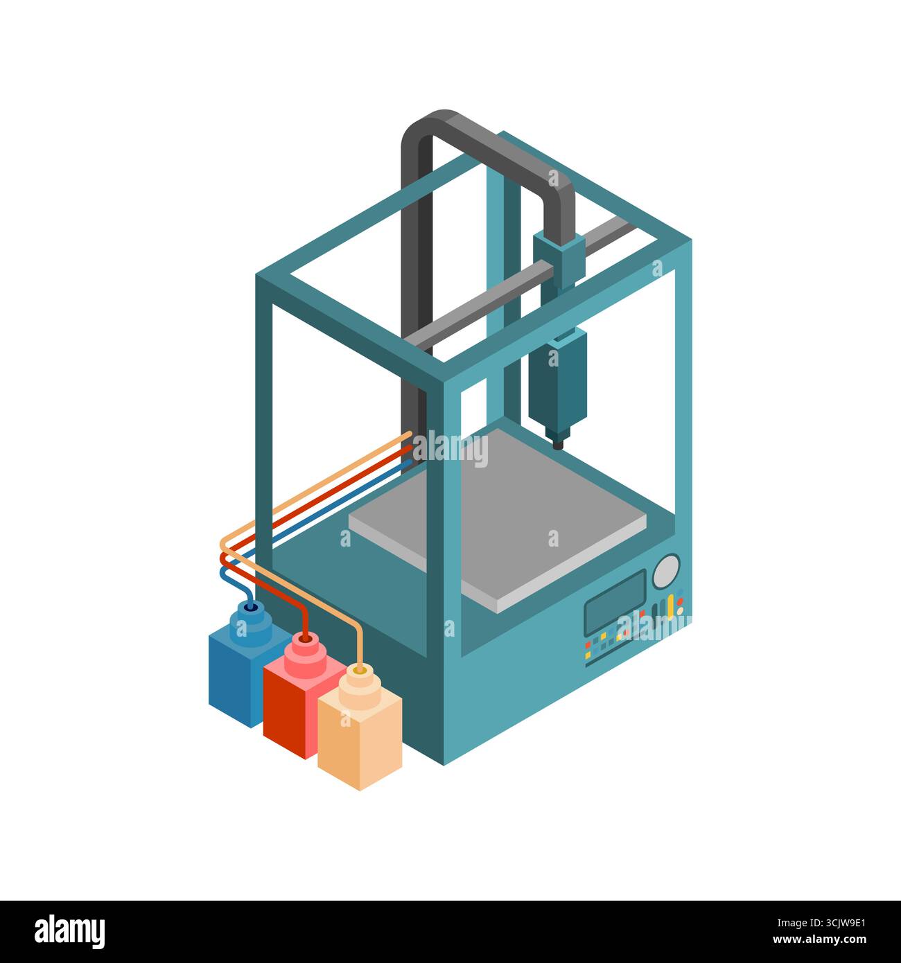 3d model engineering Stock Vector Images - Alamy