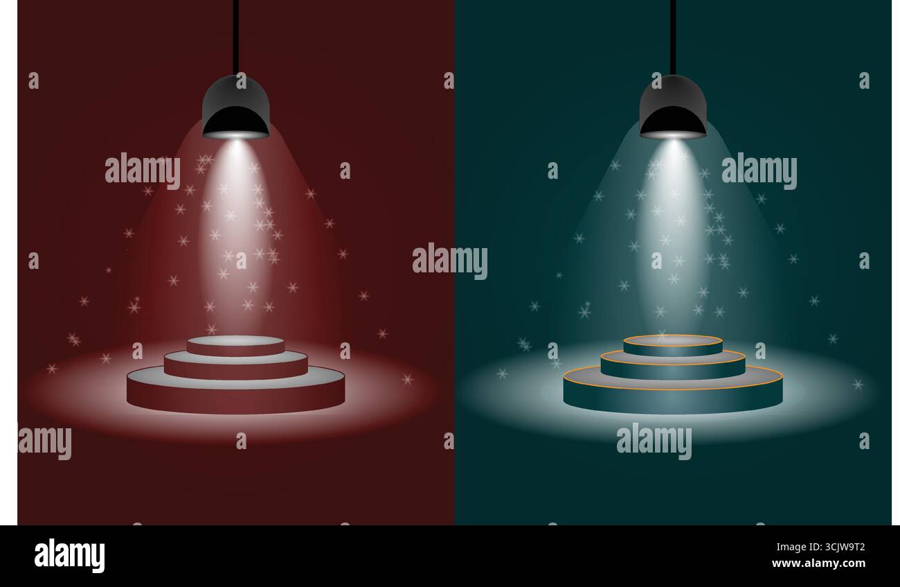 Dramatic lighting design Stock Vector Images - Alamy