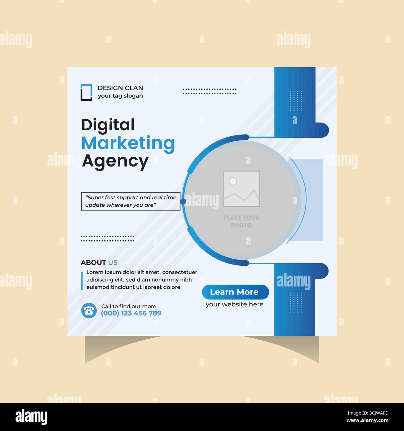 Digital media presence Stock Vector Images - Alamy