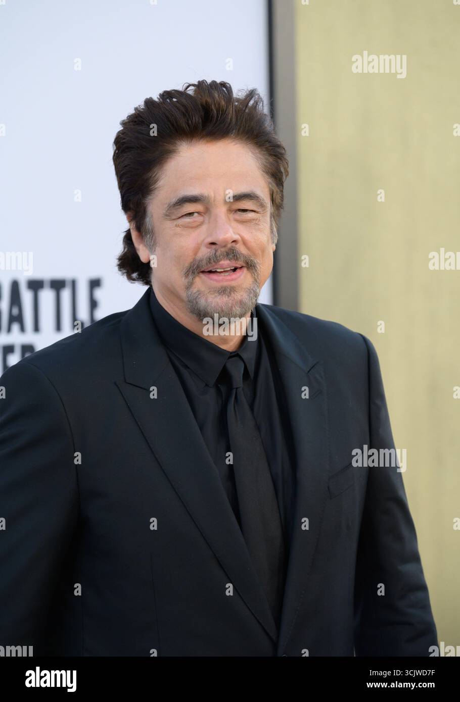 LOS ANGELES, USA. September 08, 2025: Benicio Del Toro at the premiere ...