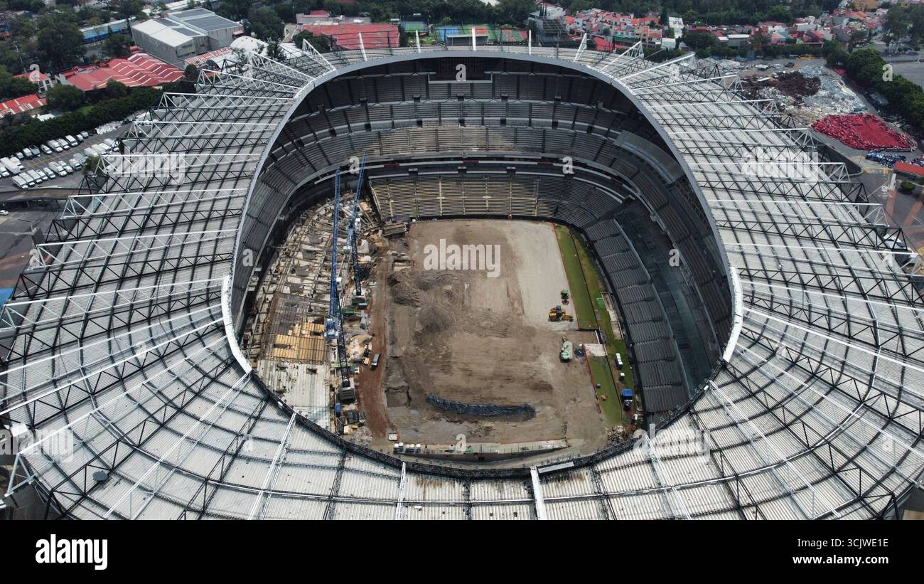 General View of The Estadio Azteca On The Way To the 2026 FIFA World ...
