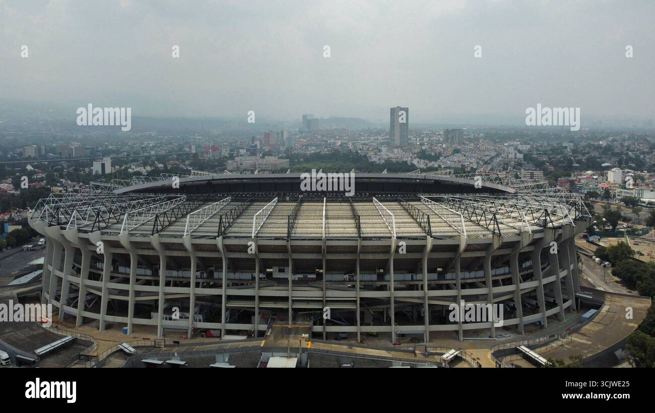 General View of The Estadio Azteca On The Way To the 2026 FIFA World ...
