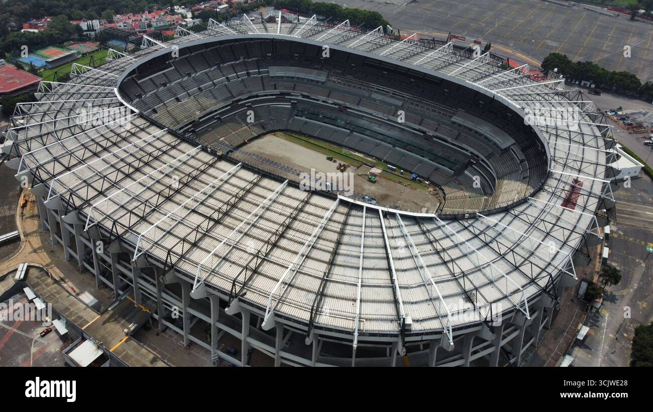 General View of The Estadio Azteca On The Way To the 2026 FIFA World ...