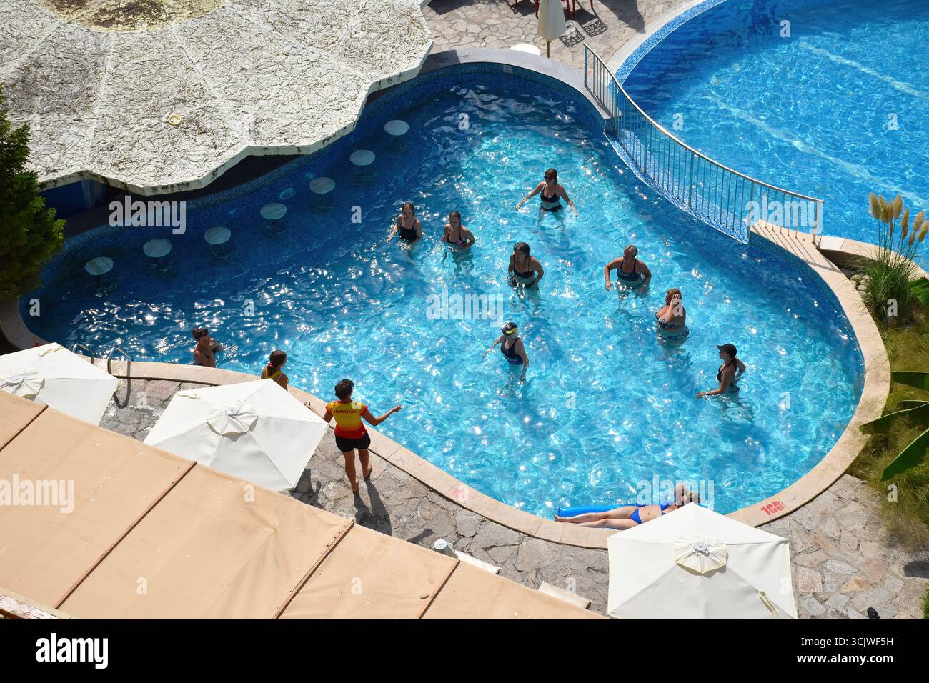 Sunny beach bulgaria aerial hi-res stock photography and images - Alamy