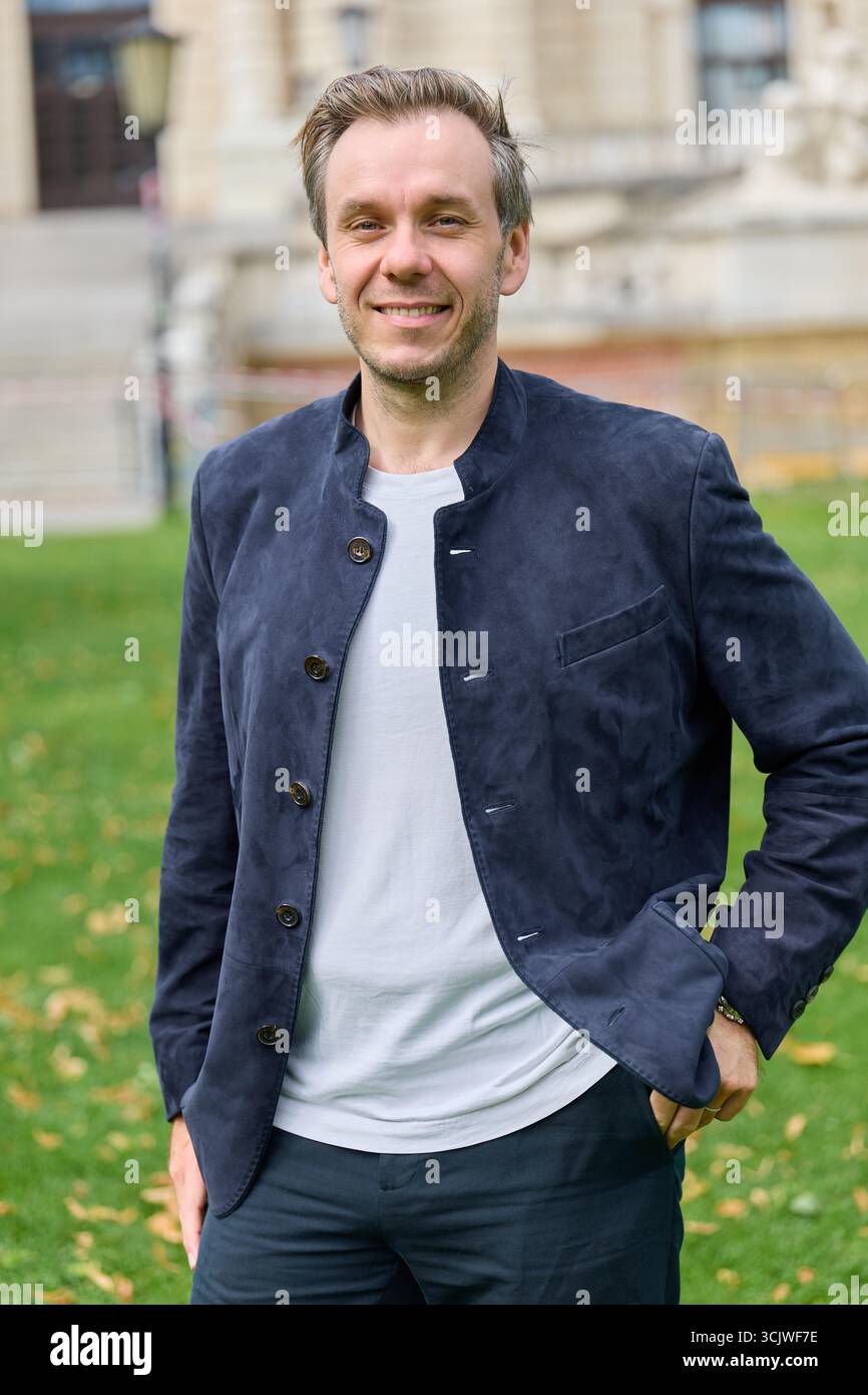 Rehearsal for the State Opera's open-air concert in Vienna's Burggarten ...
