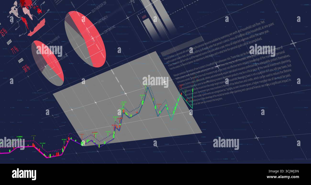 Displaying 3d line graph hi-res stock photography and images - Alamy