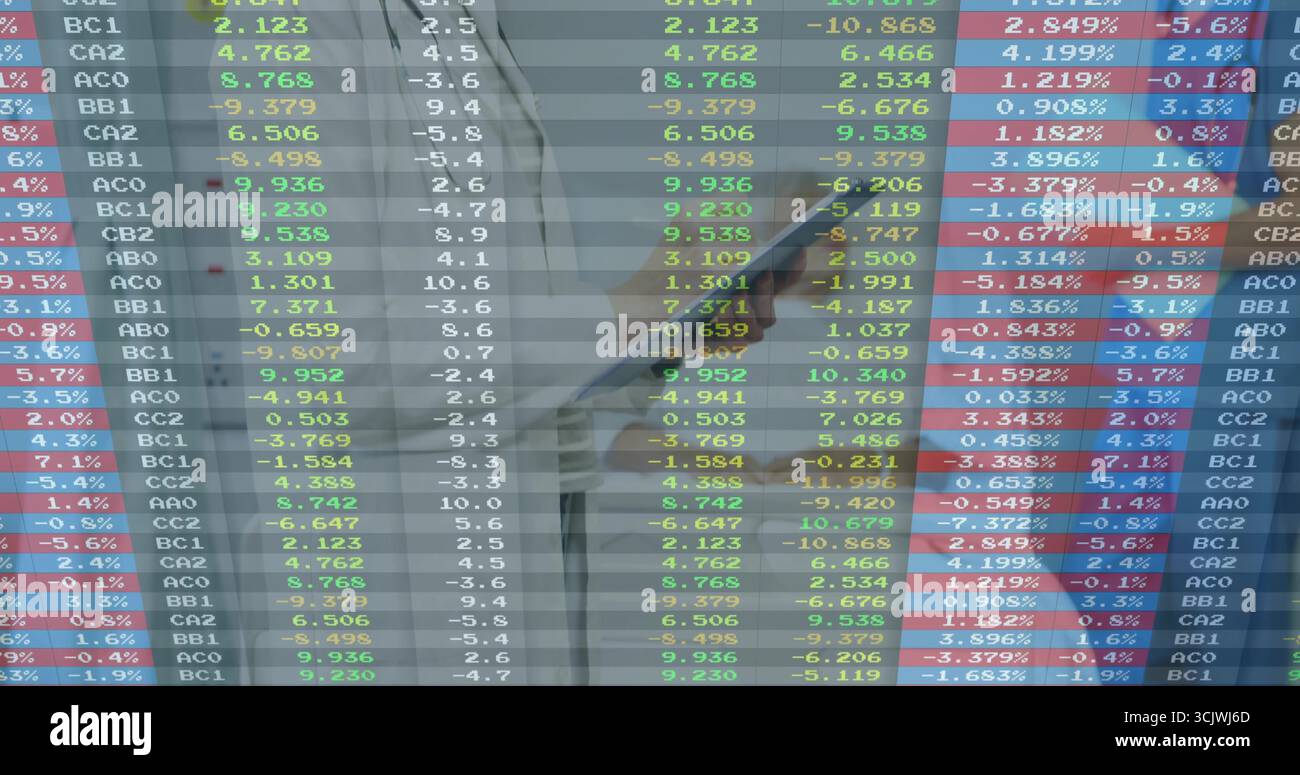 Sector tickers hi-res stock photography and images - Alamy