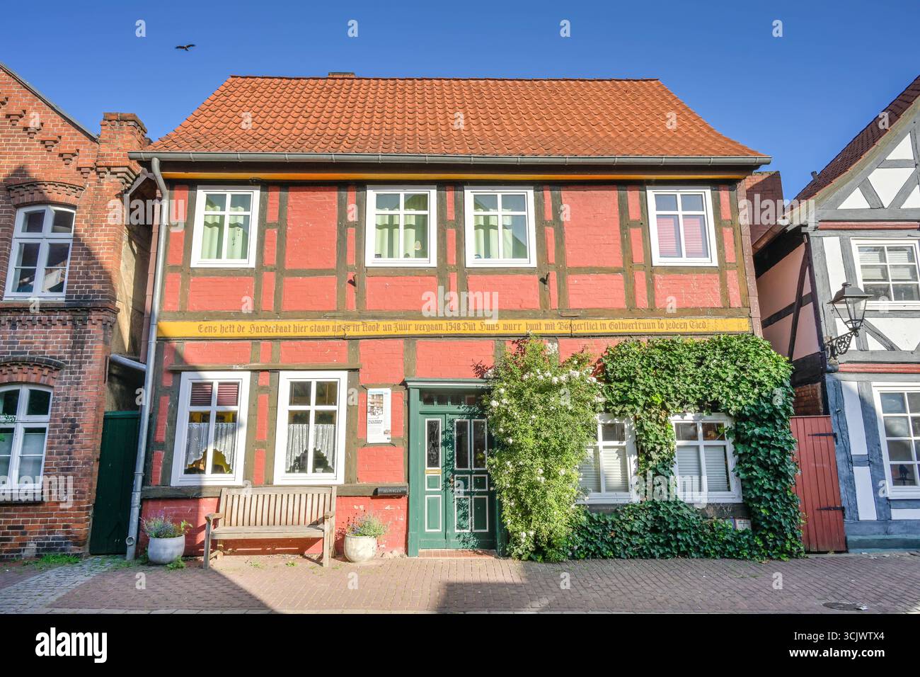 Wohnhaus, Fachwerkhaus, Altstadt, Hitzacker, Niedersachsen, Deutschland ...