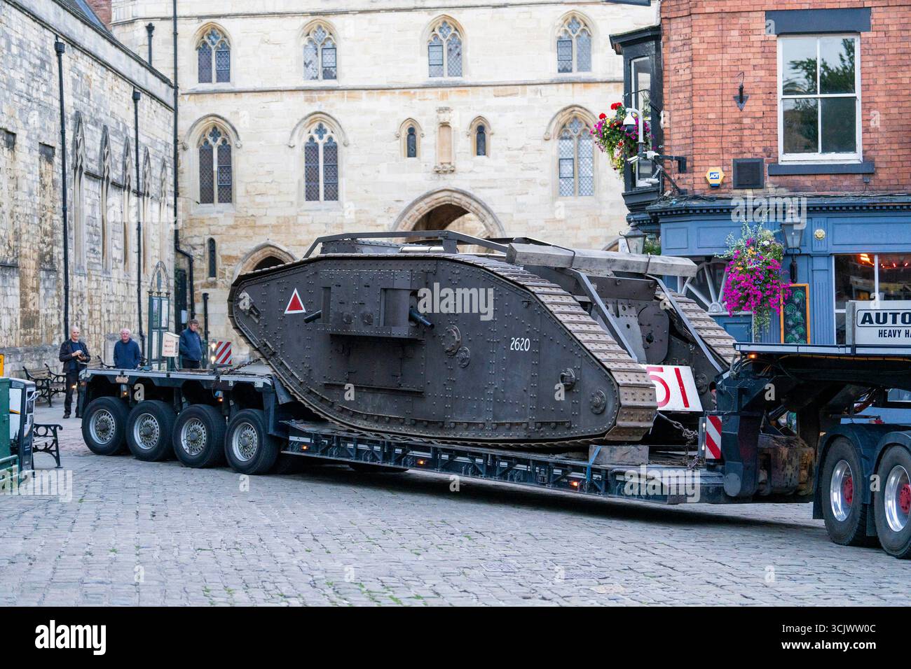 EDITORIAL USE ONLY A full replica, full-size WW1 tank named Deborah II ...