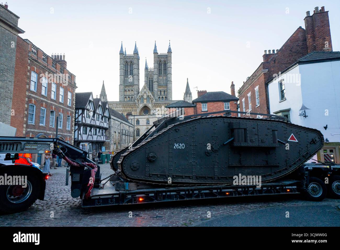 EDITORIAL USE ONLY A full replica, full-size WW1 tank named Deborah II ...