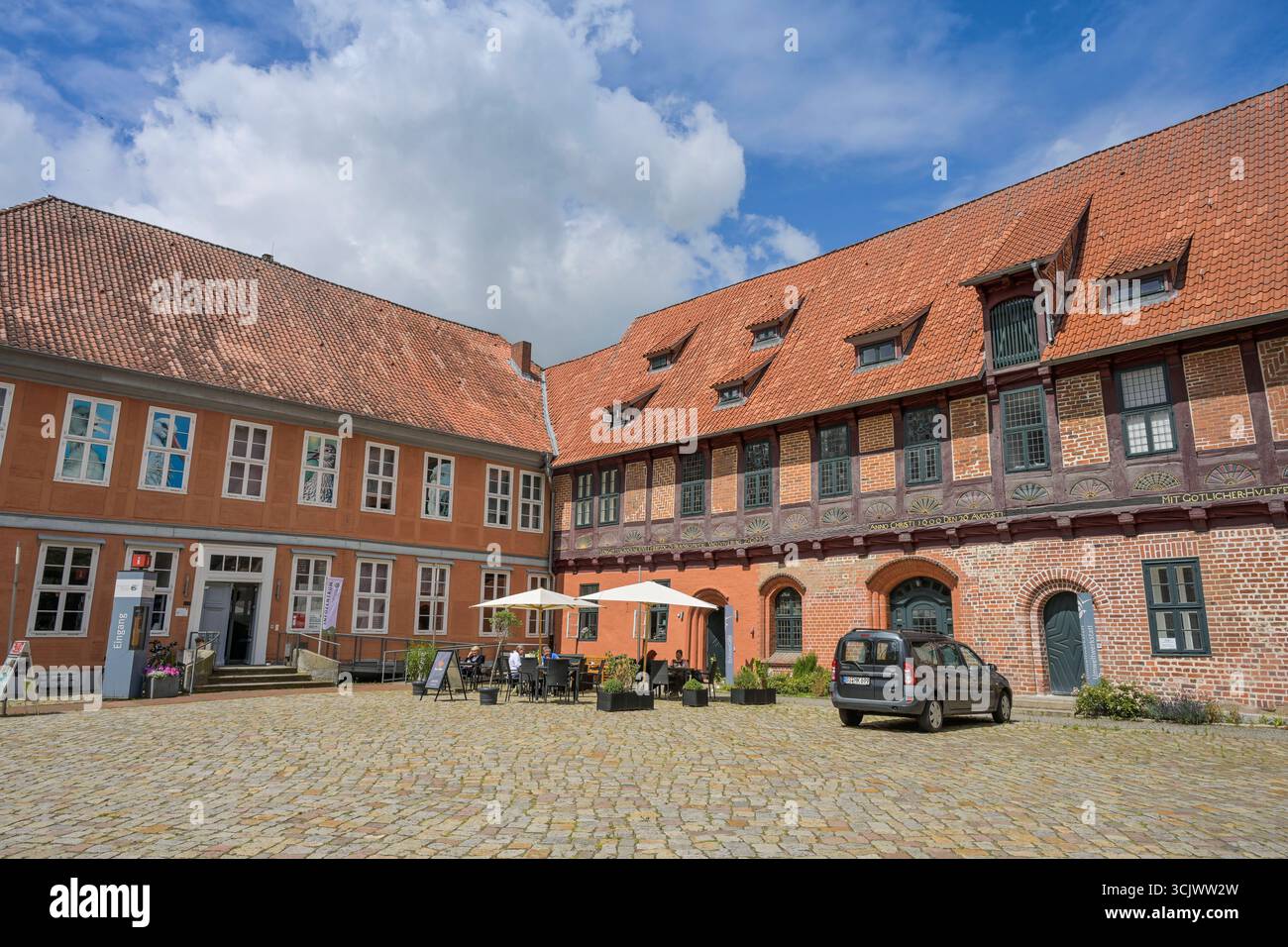 Schloß, Biosphaerium Elbtalaue, Bleckede, Niedersachsen, Deutschland ...