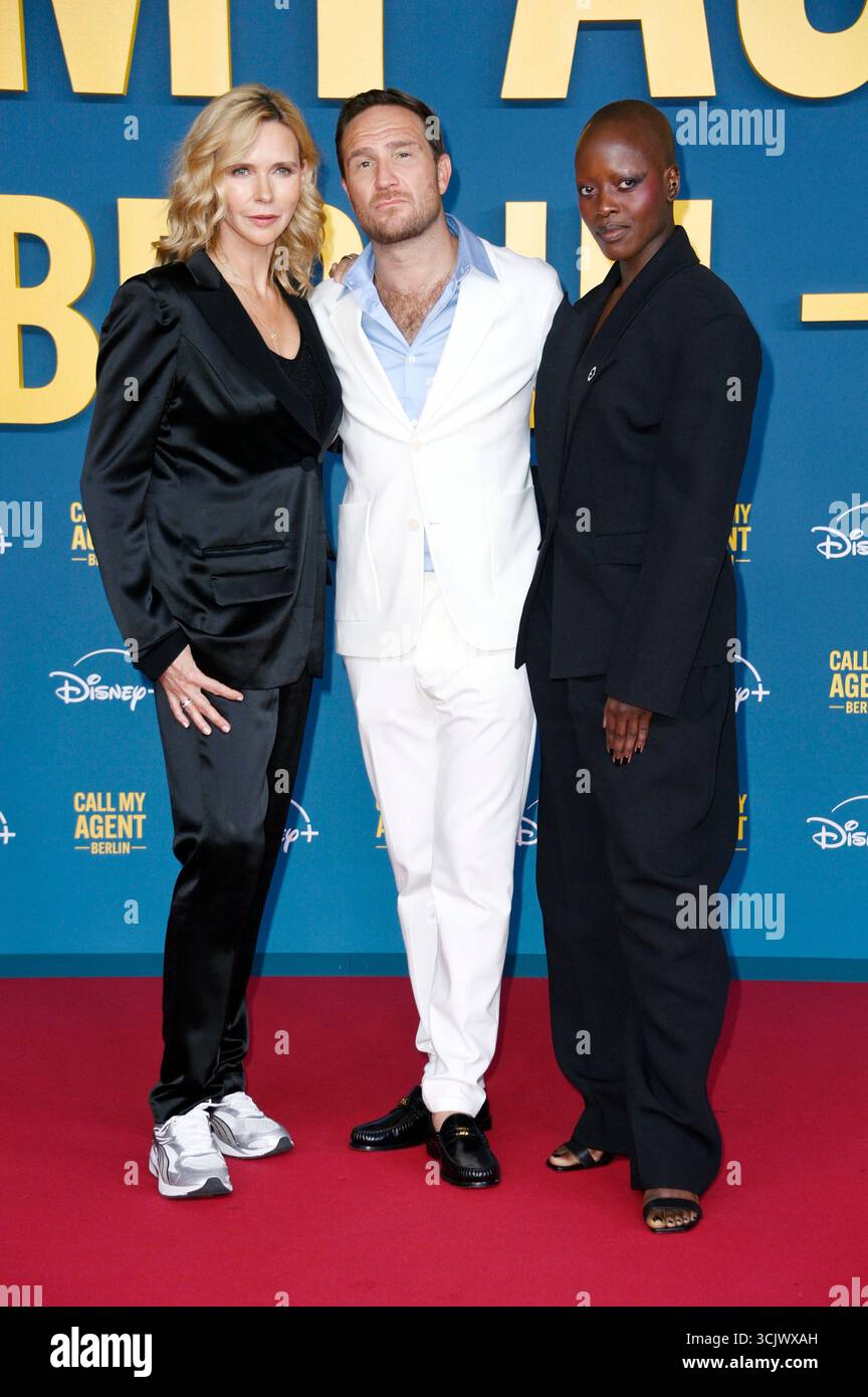Veronica Ferres, Frederick Lau und Florence Kasumba bei der Premiere ...