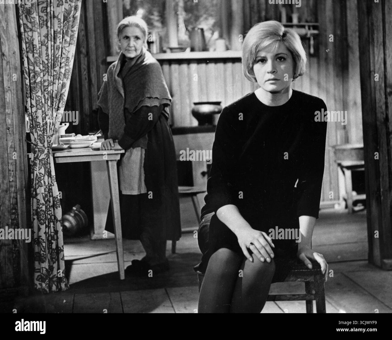 Scene from the Russian movie There Was an Old Couple, 1964 Stock Photo ...