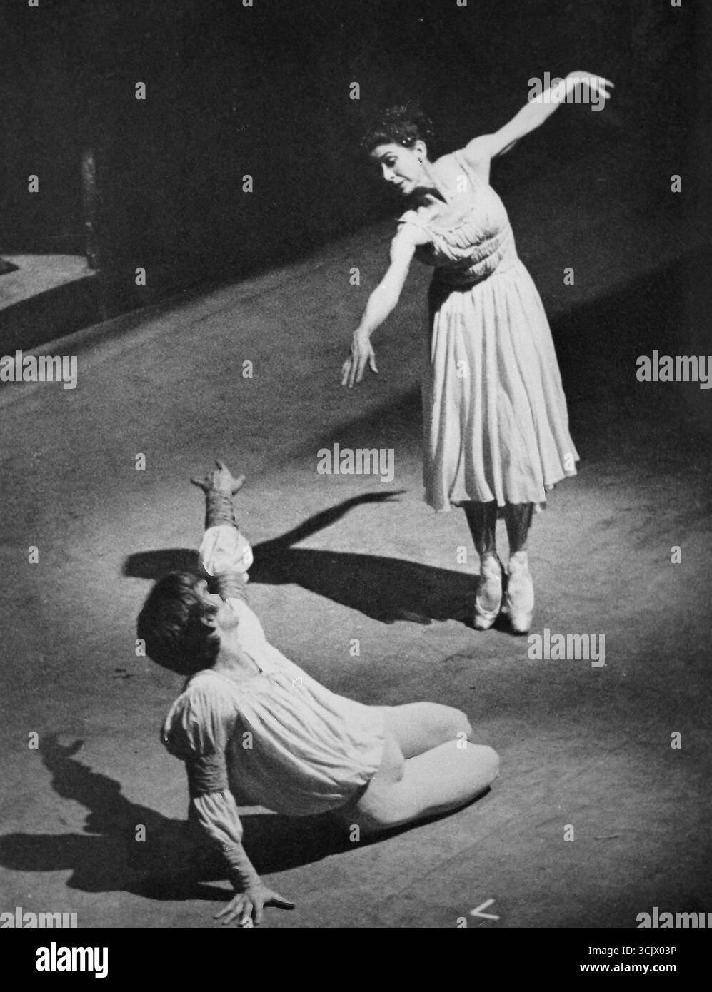 Italian ballet dancer Carla Fracci, 1950s Stock Photo - Alamy
