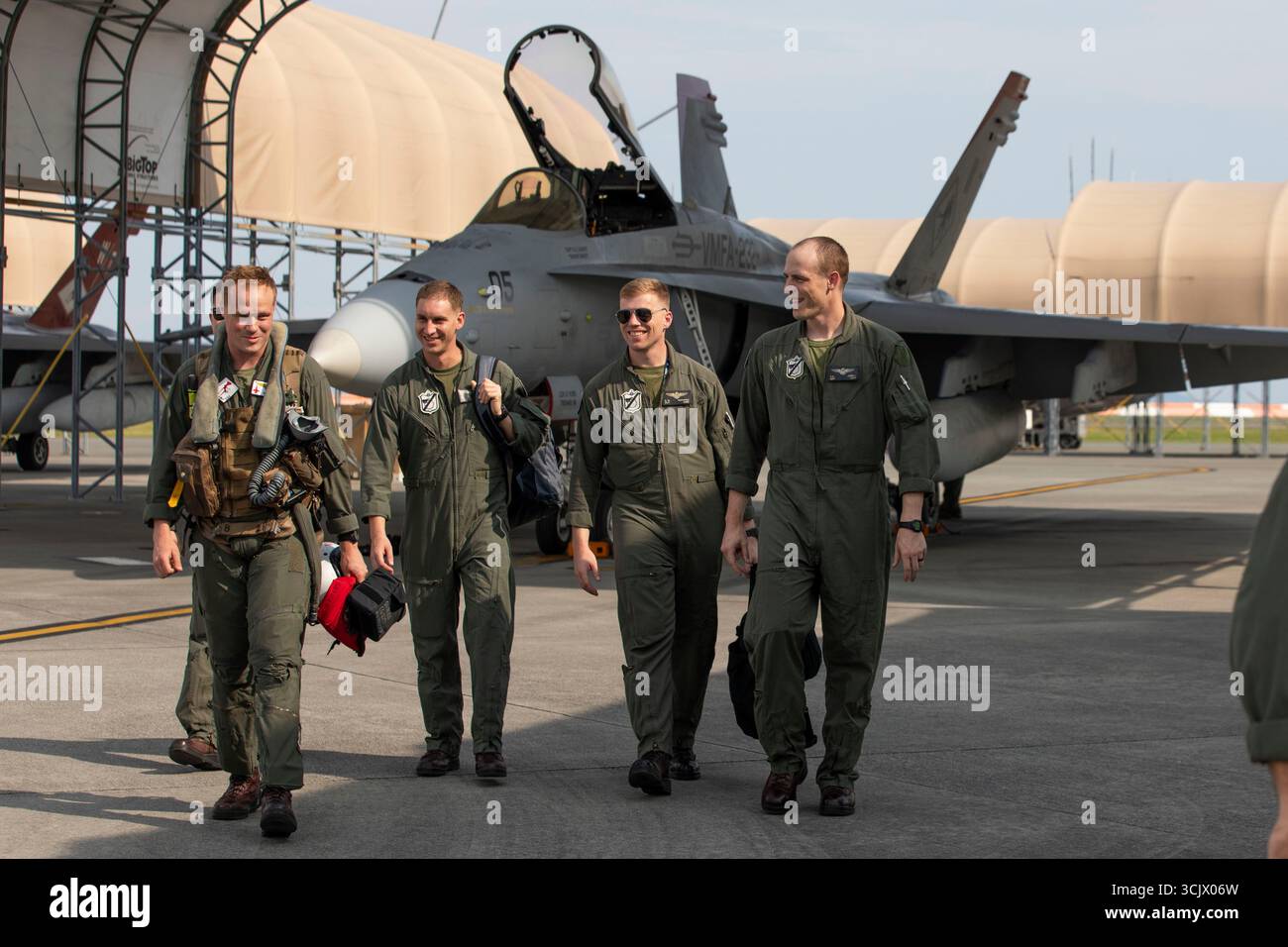 U.S. Marines with Marine Aircraft Group 12, 1st Marine Aircraft Wing ...