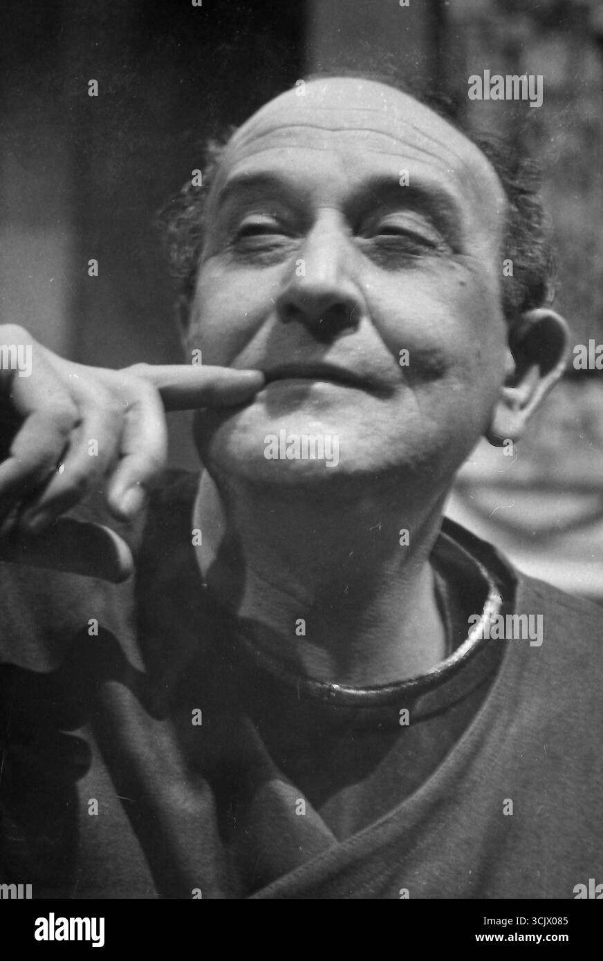 Italian stage and film actor Salvo Randone, 1960s Stock Photo - Alamy