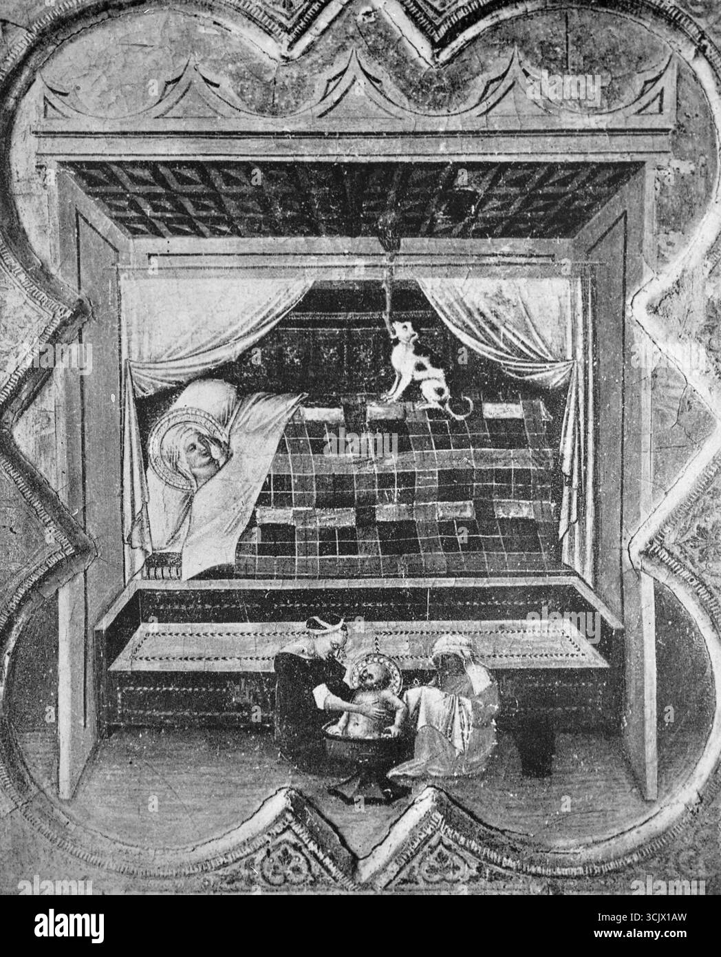 History of St Dominic: Vision of Giovanna Ana and Birth of St Dominic ...