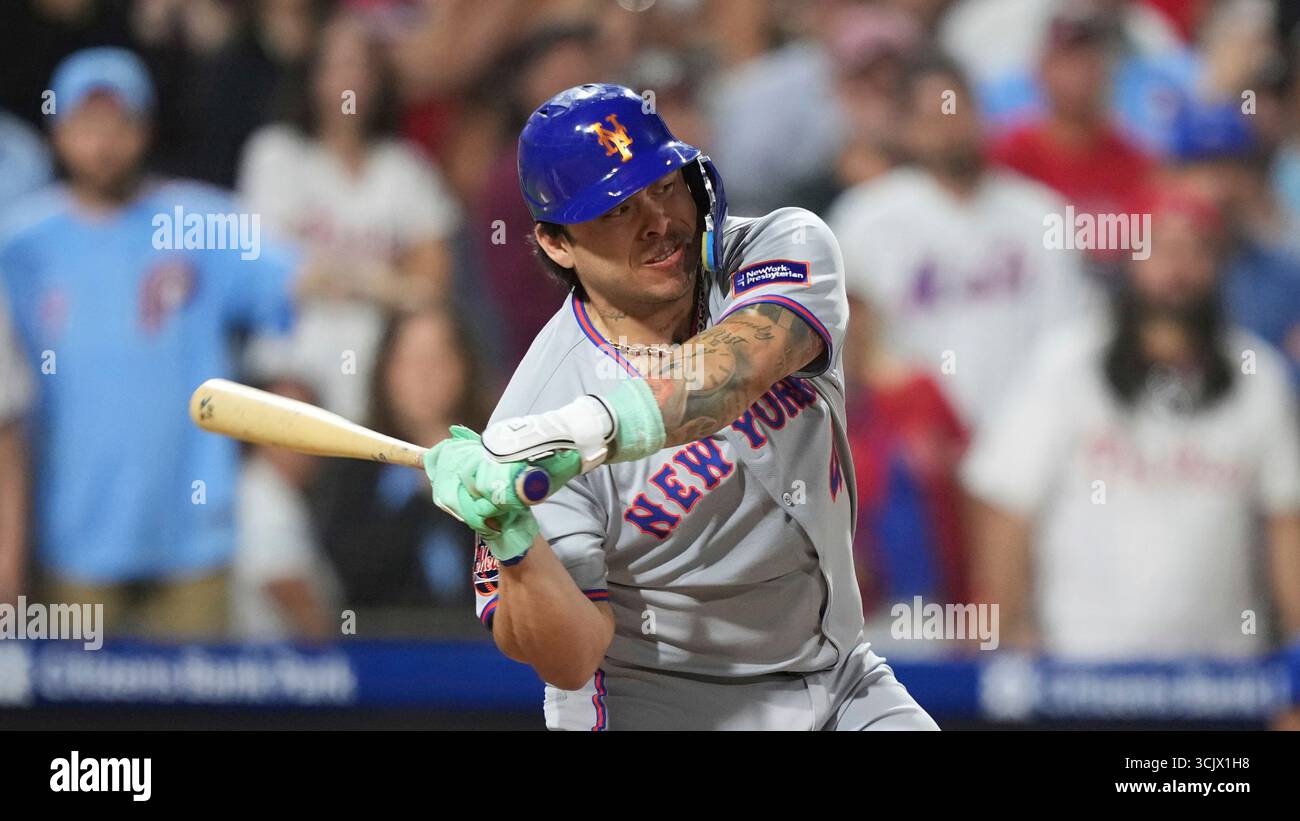 New York Mets' Francisco Alvarez plays during a baseball game Monday ...