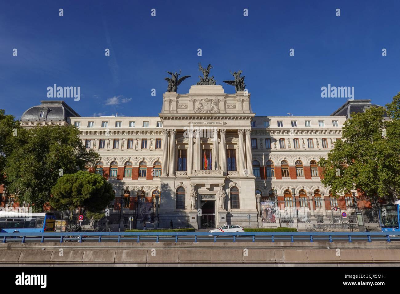 Spain, Madrid, The Palace of Fomento, also known as the Ministry of ...