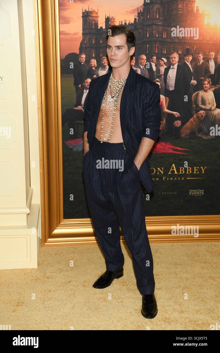 Brandon Cole Bailey attends "Downton Abbey: The Grand Finale" New York ...