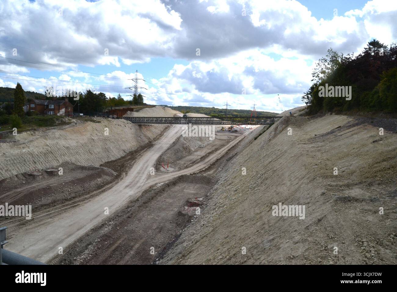 Construction site hs2 high hi-res stock photography and images - Alamy