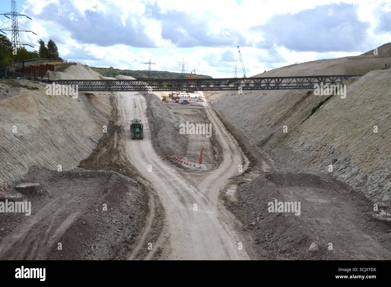 Construction site hs2 high hi-res stock photography and images - Alamy