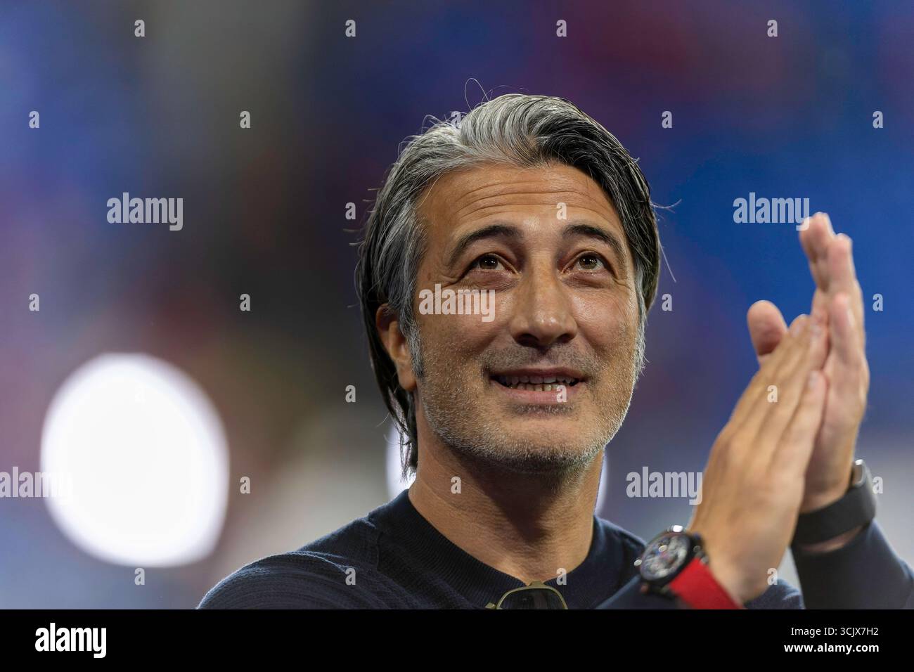 08/09/2025, Basel, St. Jakob-Park, Switzerland - Slovenia, head coach ...