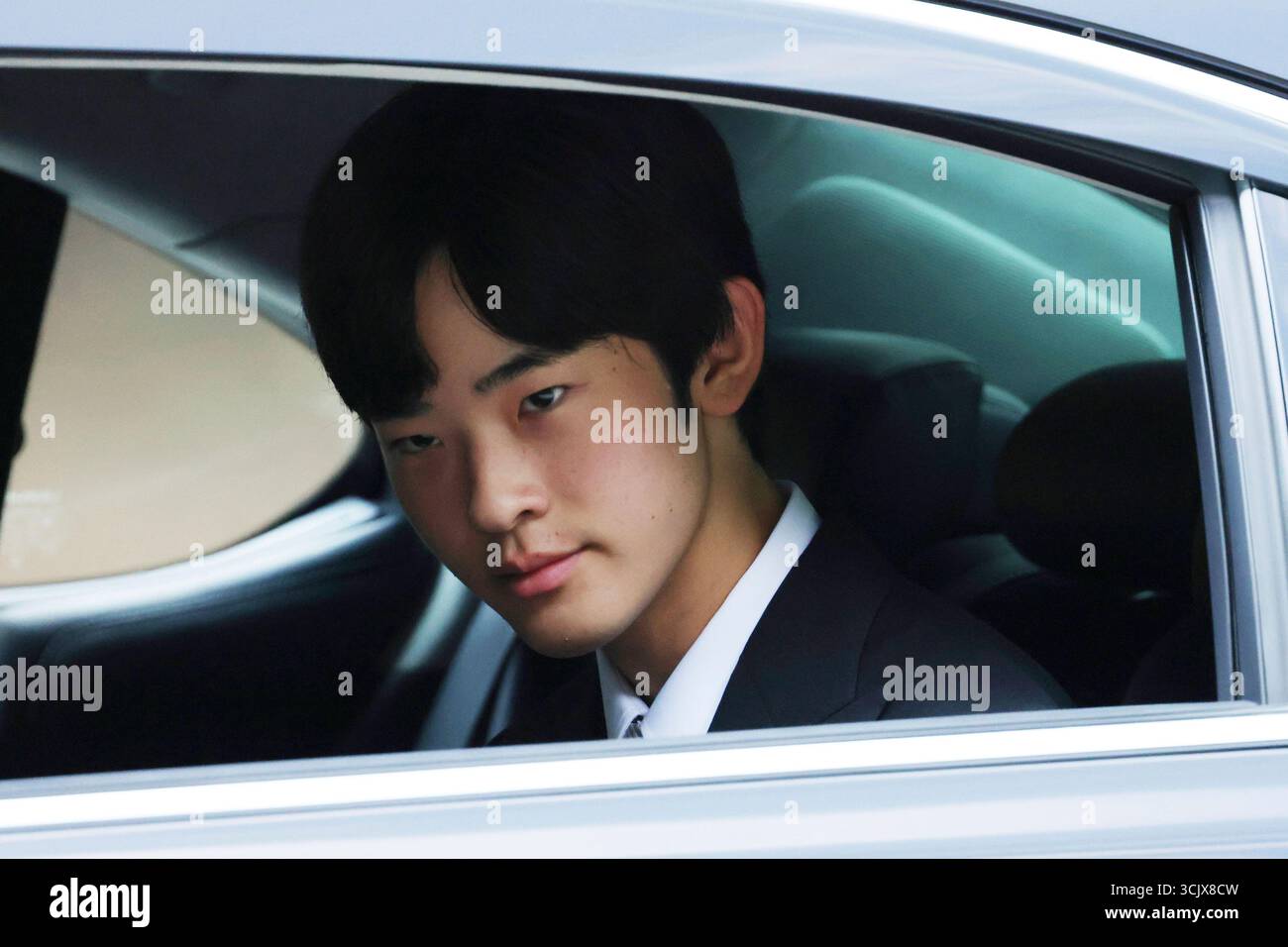 Japanese Prince Hisahito, the eldest son of Crown Prince Akishino and ...